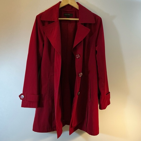 Jason Kole | Jackets & Coats | Vintage Jason Kole Classic Red Trench ...